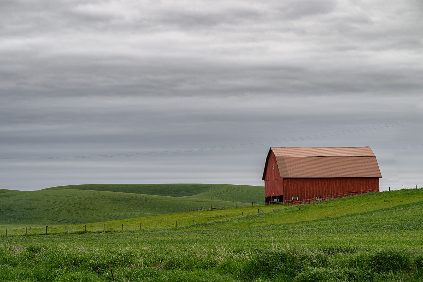 2024—Palouse Red Barn – In Focus Daily